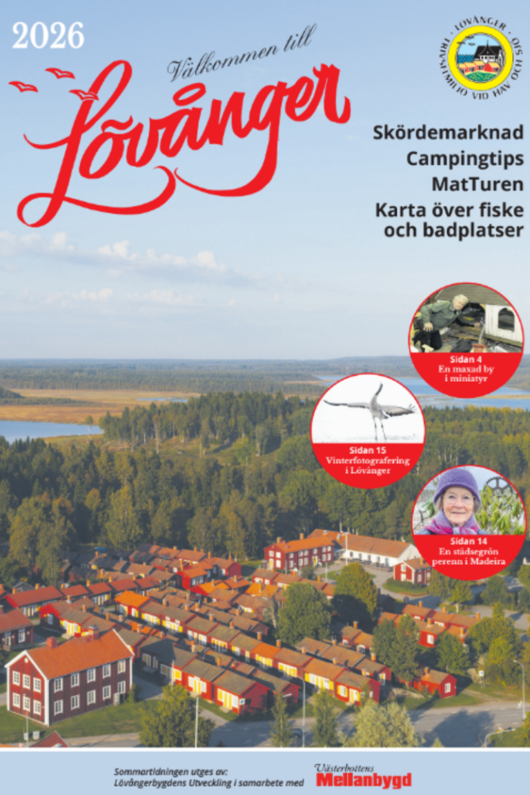 Lövångers Turisttidning 2026 – Lovanger.se
